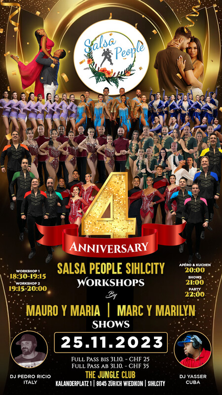 Salsa Ch Salsa People Sihlcity 4th Anniversary Event 25 De